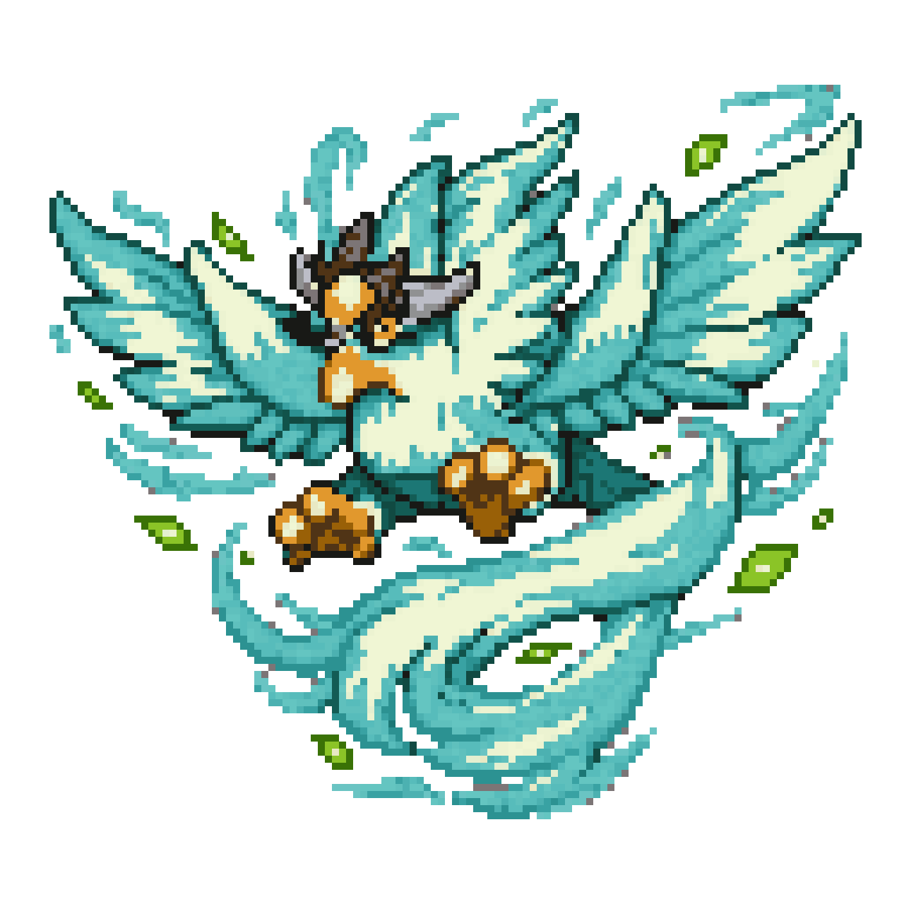 make me chibi griffin and make it into a wind e... | Sprite-AI